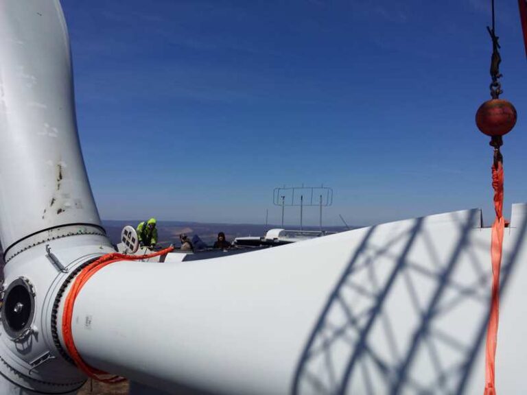 Highland North Wind Farm, Blade Exchange, Beaverdale, NC 2014 – Cambria ...
