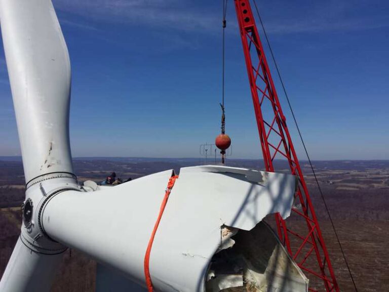 Highland North Wind Farm, Blade Exchange, Beaverdale, NC 2014 – Cambria ...